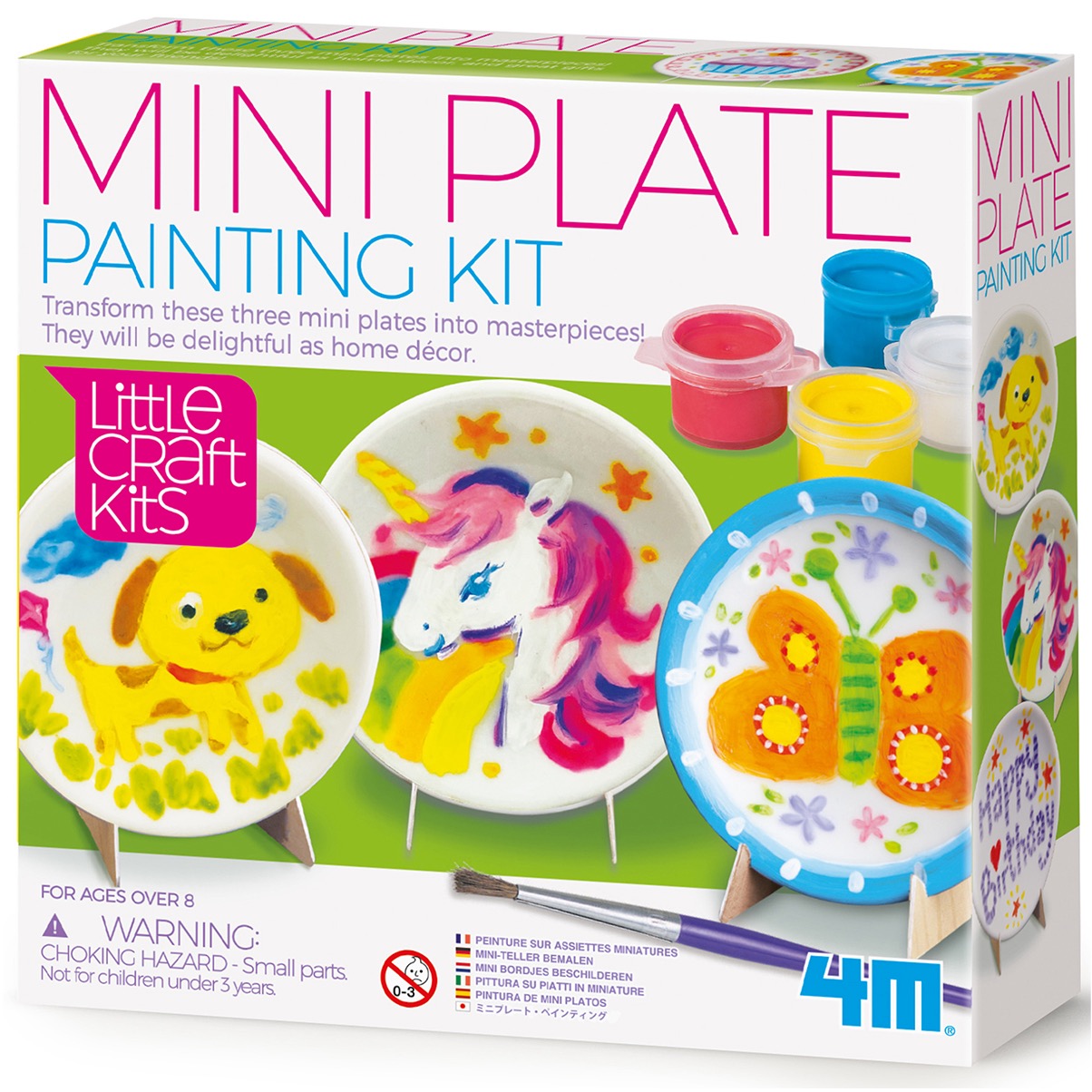 4M Little Craft Kits - Mini Plate Painting - Lancashire Toys ...