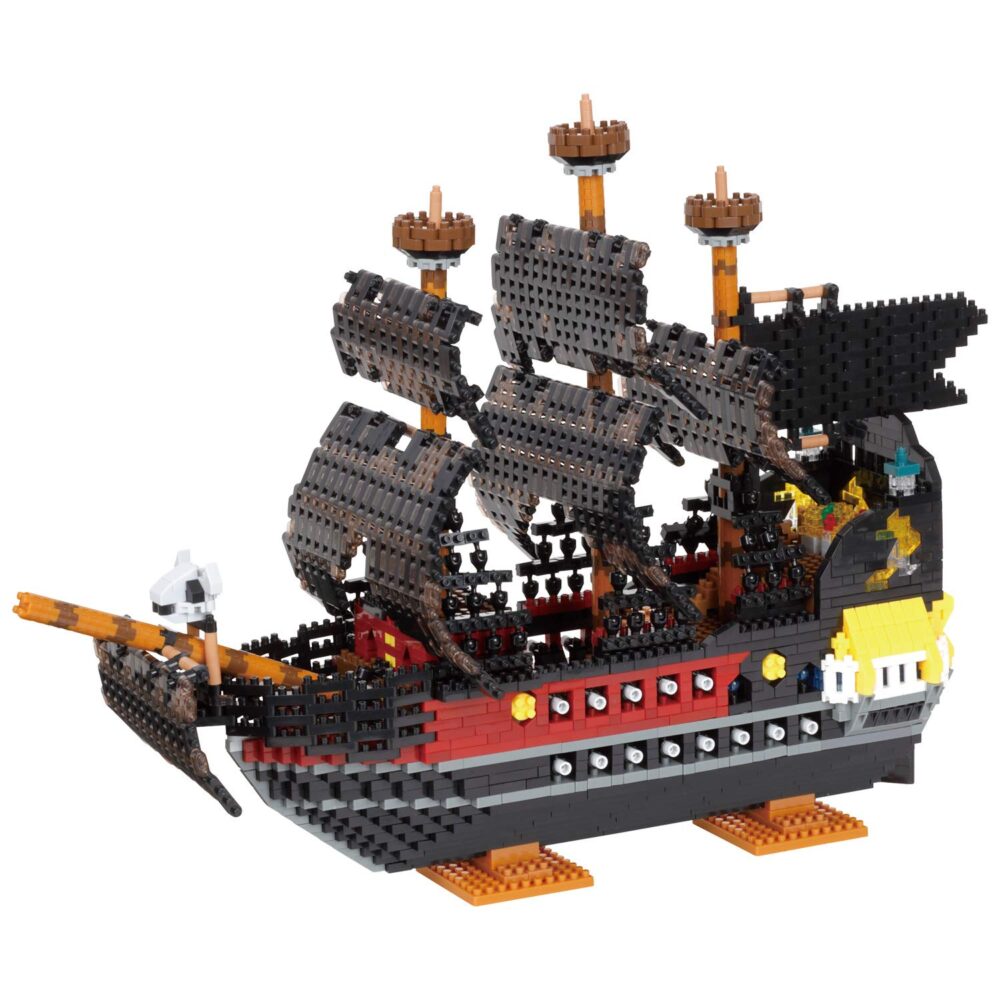nanoblock NB-050 Pirate Ship Deluxe Edition - Lancashire Toys ...