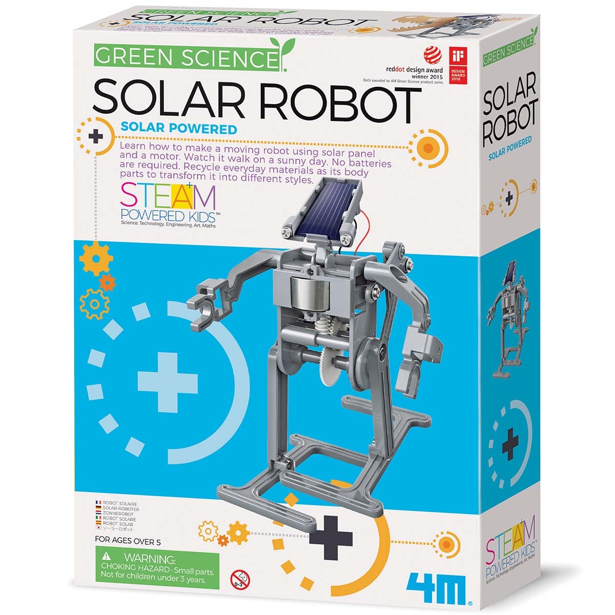 4M Green Science - Solar Robot - Lancashire Toys - Educational Toys ...