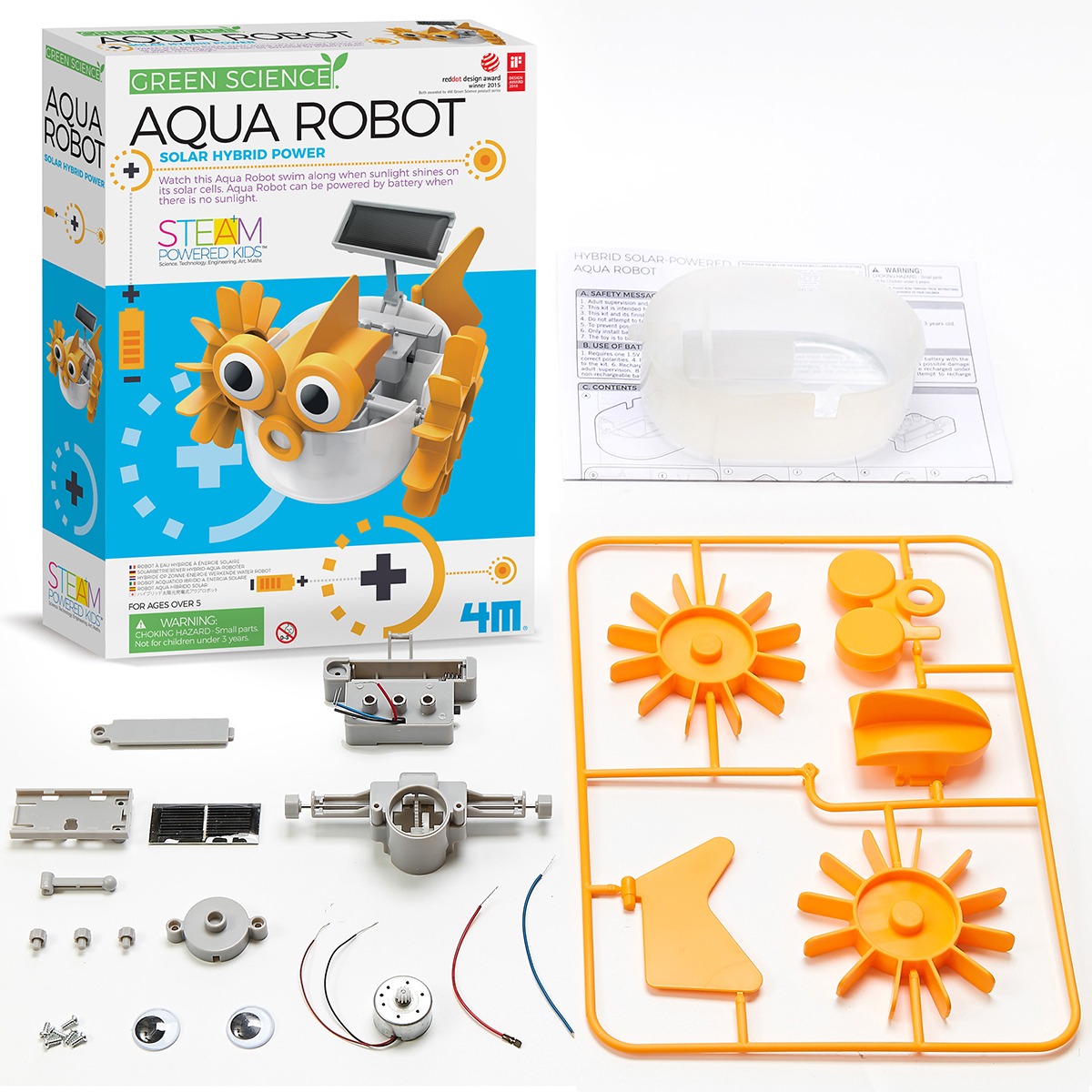 4M Green Science - Aqua Robot - Lancashire Toys - Educational Toys ...