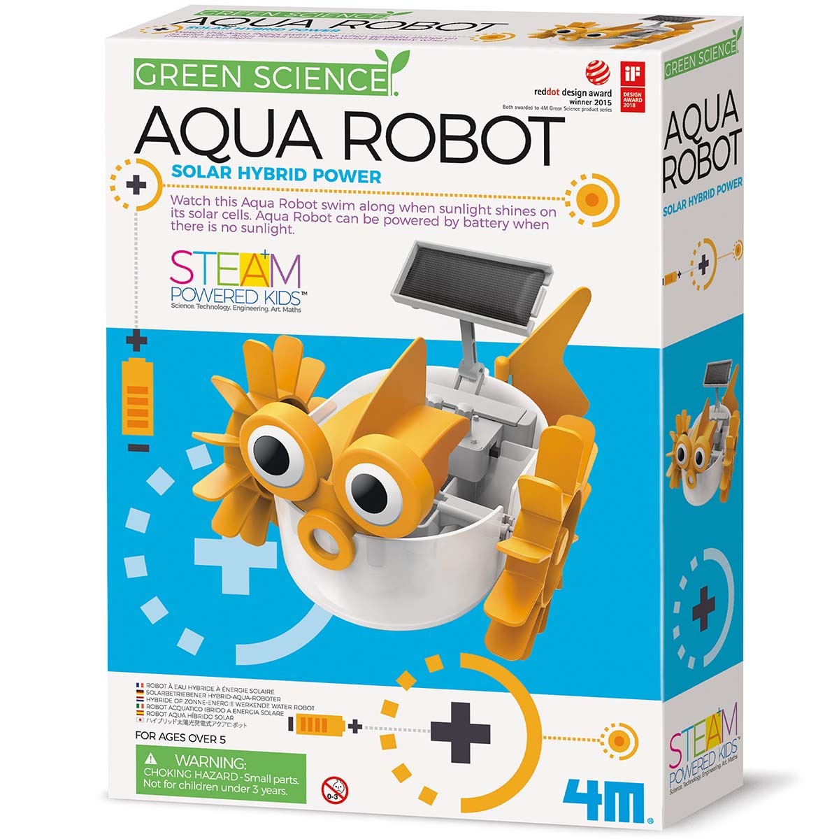 4M Green Science - Aqua Robot - Lancashire Toys - Educational Toys ...