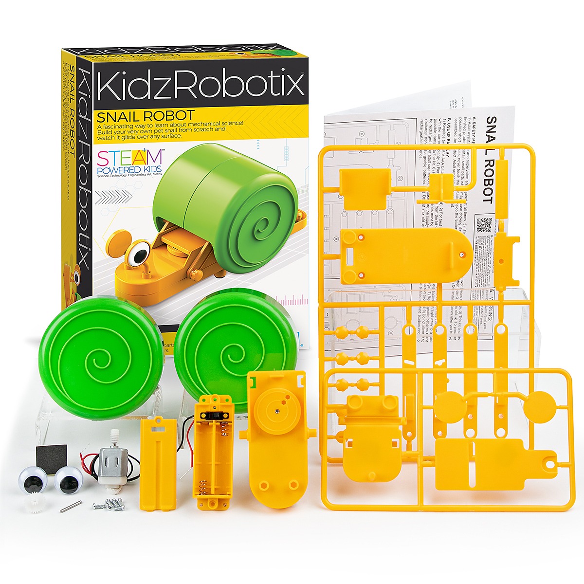 4M KidzRobotix - Snail Robot - Lancashire Toys - Educational Toys ...