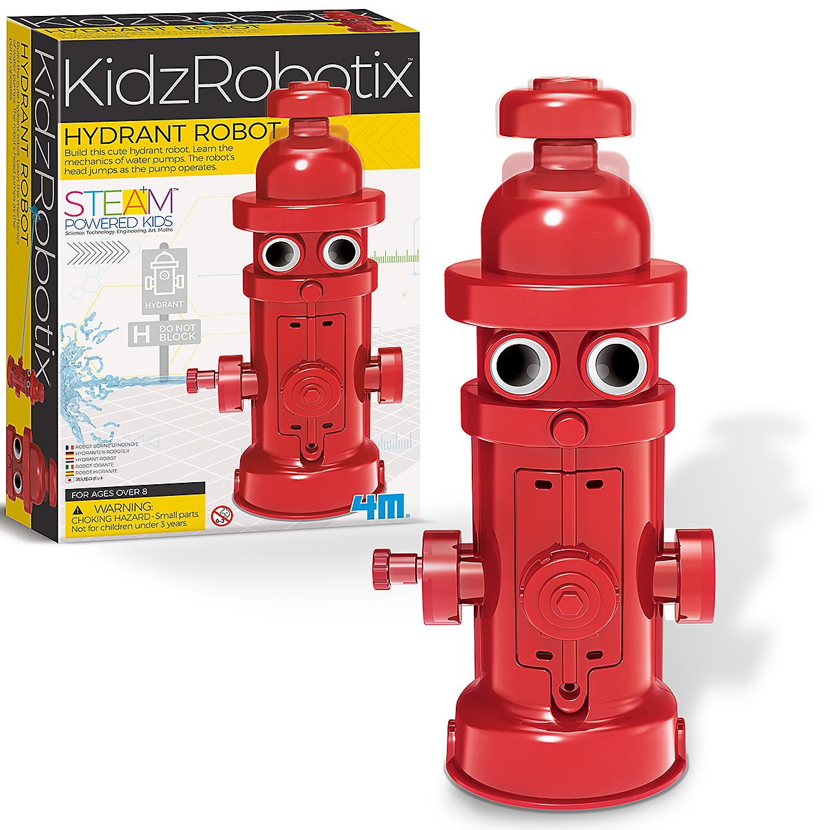 4M KidzRobotix - Hydrant Robot - Lancashire Toys - Educational Toys ...
