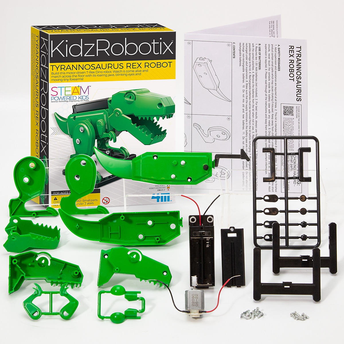 4M KidzRobotix - Tyrannosaurus Rex Robot - Lancashire Toys ...