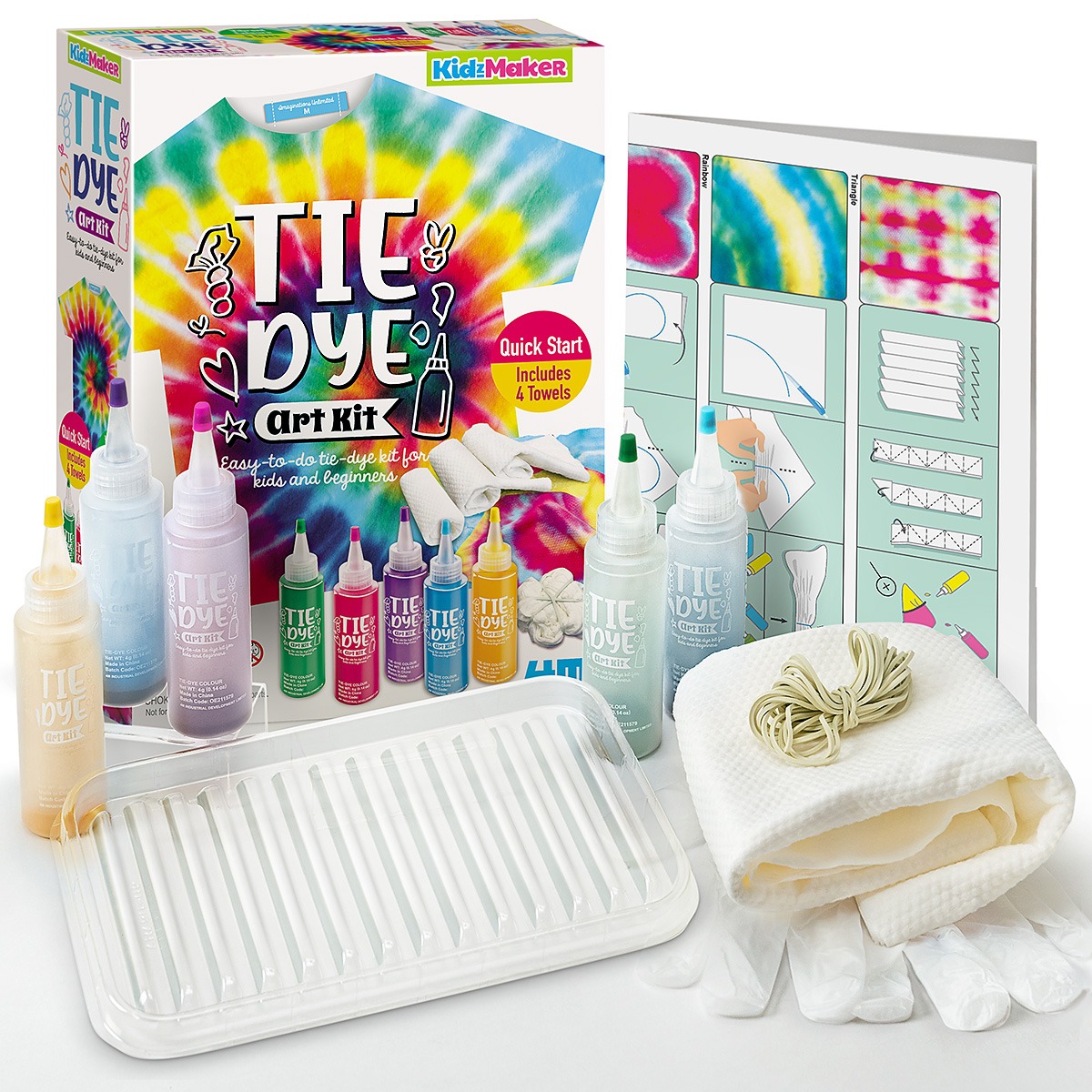 4M KidzMaker - Tie Dye Art Kit - Lancashire Toys - Educational Toys ...