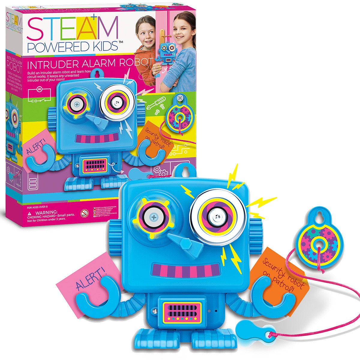 4M STEAM Powered Girls - Intruder Alarm Robot - Lancashire Toys ...