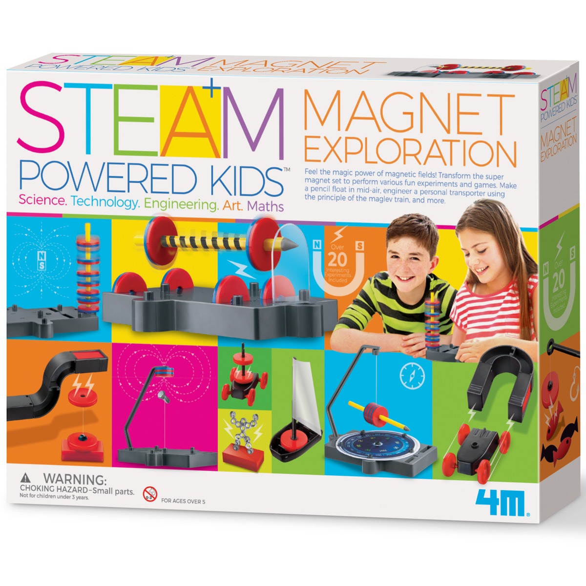 4M STEAM Powered Kids - Magnet Exploration - Lancashire Toys ...