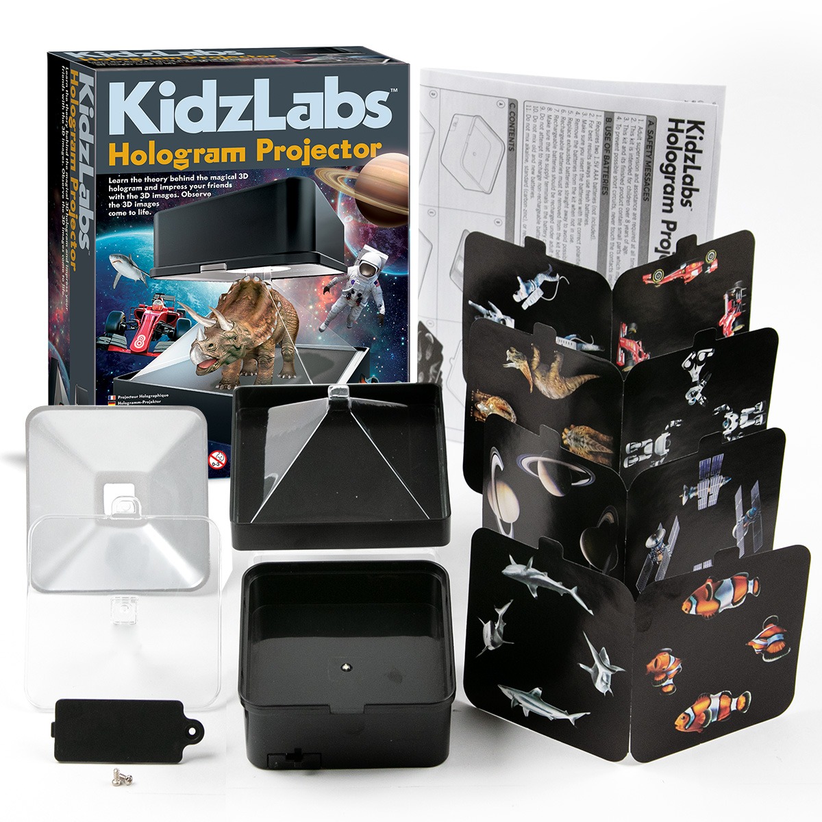 4M KidzLabs - Hologram Projector - Lancashire Toys - Educational Toys ...
